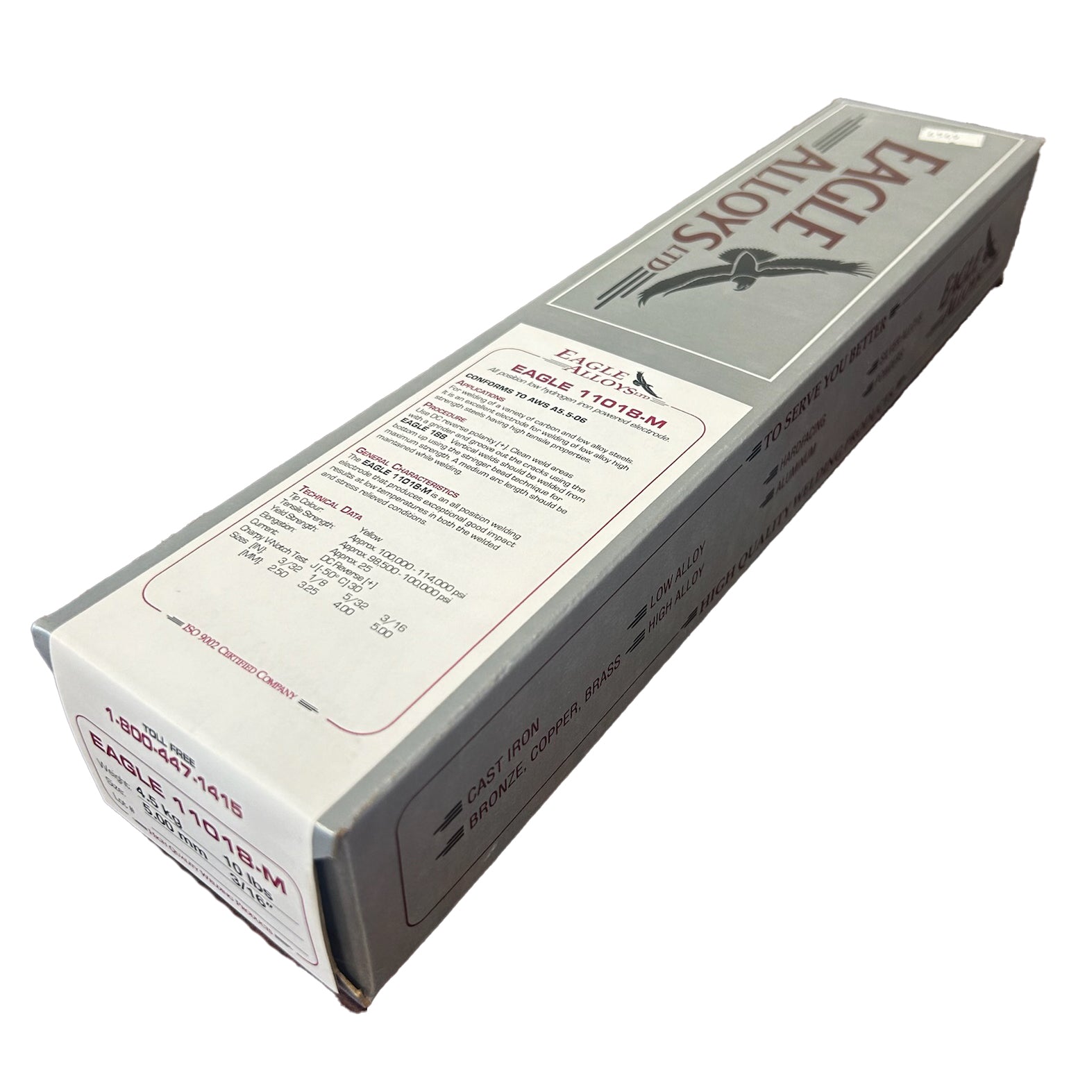 Eagle 11018 Low Hydrogen Welding Electrode (E7018 Equivalent) – Eagle ...