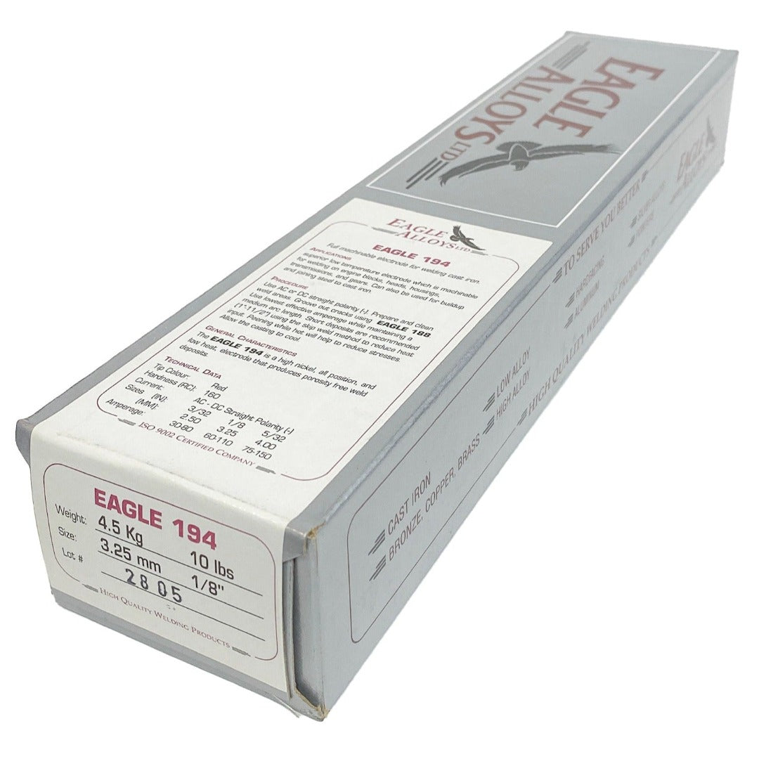 Eagle 194 | Fully machinable electrode for welding cast iron. – Eagle ...