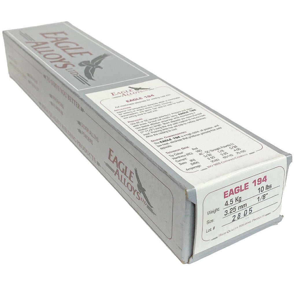 Eagle 194 | Fully machinable electrode for welding cast iron. – Eagle ...