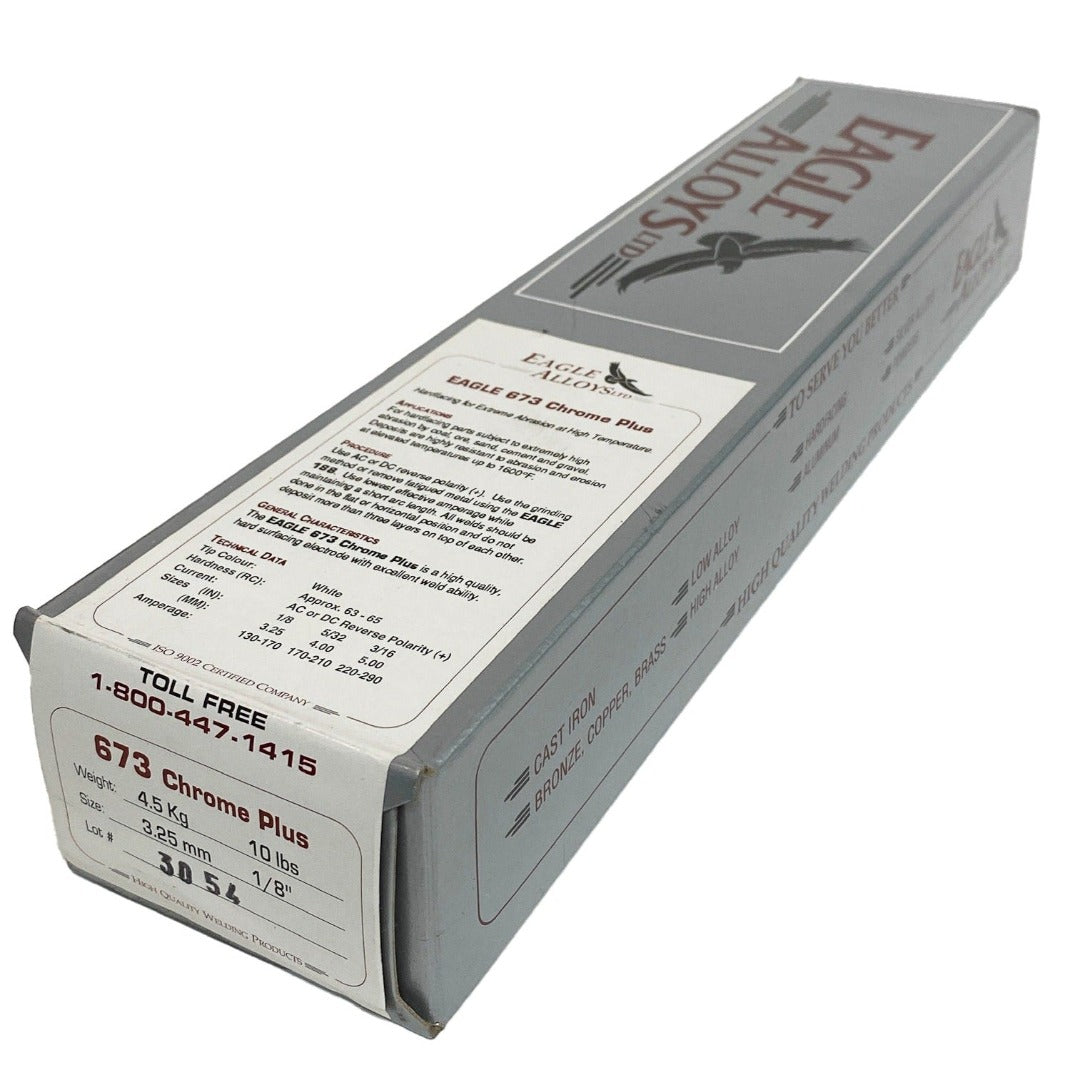 Eagle 673 | Hadfacing For Extreme Abrasion At High Temperature – Eagle ...